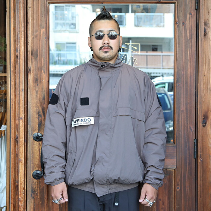 【楽天市場】WEIRDO ウィアード / 「GOVERNMENT - POLICEMAN JACKET / CHARCOAL」ポリスマン ...