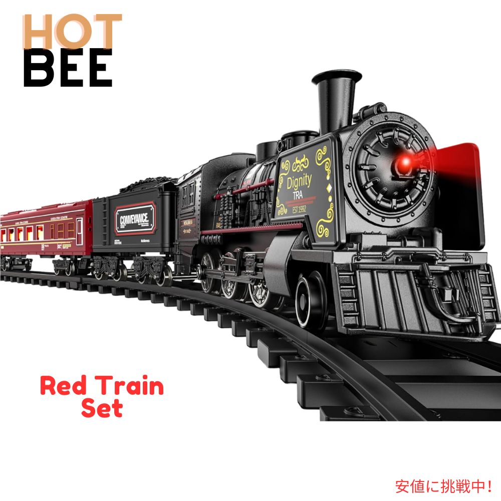 【楽天市場】エレクトリック トレイン 蒸気機関車 鉄道模型玩具 トレインセット Hot Bee Train Set Model Train ...