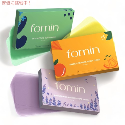 【楽天市場】フォーミン- 紙せっけんシート FOMIN Paper Soap Sheets：アメリカーナ Americana