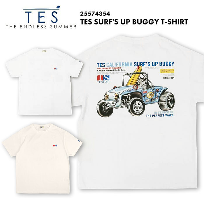 【楽天市場】TES テス SURF'S UP BUGGY T-SHIRT サーフズ アップ バギー Tシャツ The Endless ...