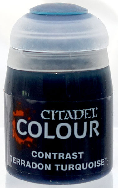【楽天市場】29-43 シタデルカラー CONTRAST： TERRADON TURQUOISE (18ML)[Games Workshop ...