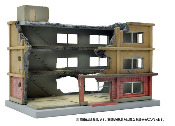 【楽天市場】DCM03 ジオ・コム 破壊されたビルB 1/144 プラモデル（再販）[トミーテック]《10月予約》：あみあみ 楽天市場店