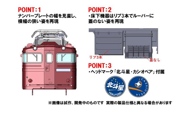 【楽天市場】7115 JR ED79-0形電気機関車(シングルアームパンタグラフ搭載車)[TOMIX]《03月予約》：あみあみ 楽天市場店