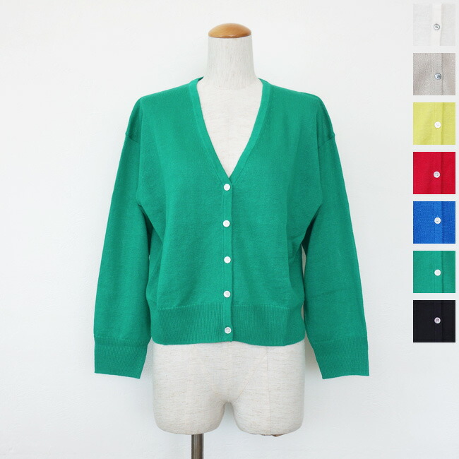 【楽天市場】[定番] mao made (マオメイド) カーディガン Vネック UVカット リネン 511110：INEYA-ZUSHI