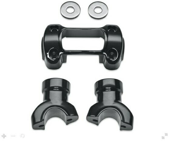 【楽天市場】55900194ハンドルバーライザー＆クランプキット グロスブラック：アミダトレーディング