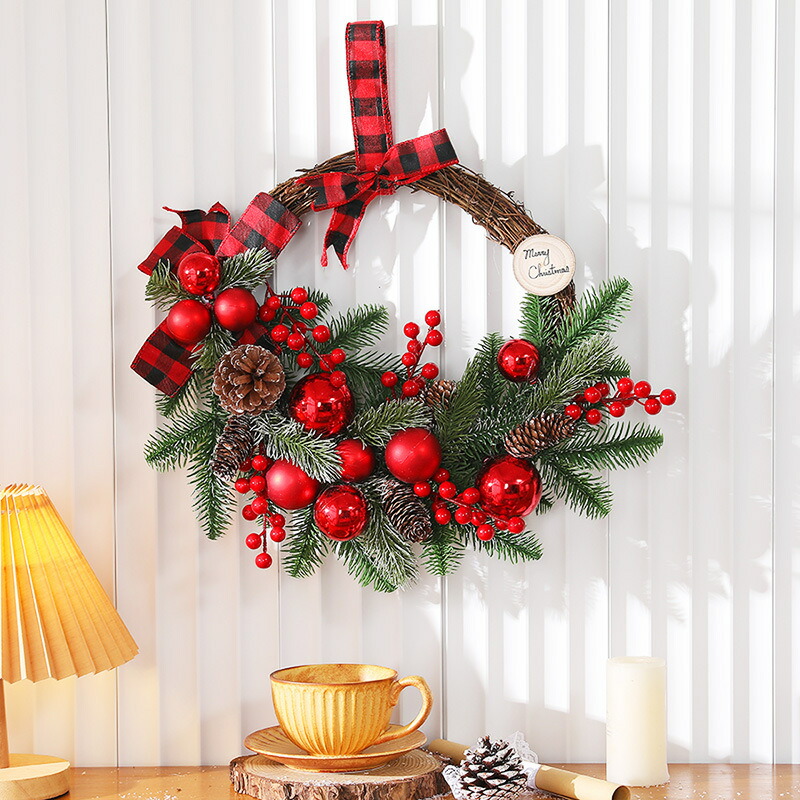 楽天市場】クリスマスリース 40cm クリスマス飾り ピンク 花輪 楽天市場】クリスマスリース 40cm クリスマス飾り ピンク 花輪