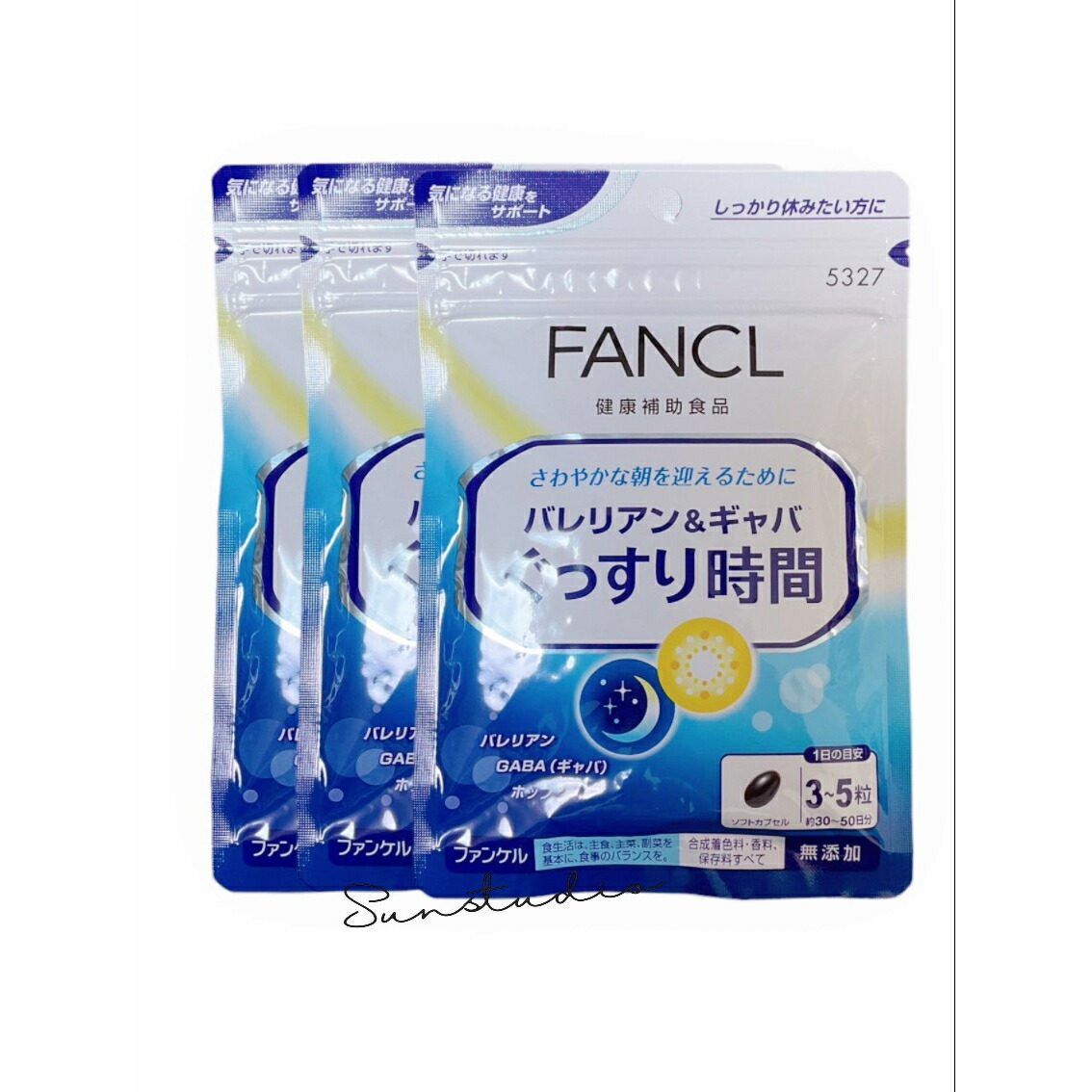 【楽天市場】fancl ファンケル バレリアン＆ギャバ （約18～30日分）X3袋【お徳用3点セット】調整しやすい1日目安3～5粒タイプ ギャバ配合サプリメント ファンケル B群 サプリ 葉酸 ...