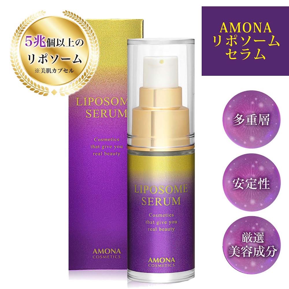 【楽天市場】AMONA 1滴に5兆個のリポソーム 美容液 【医師監修】 3種のセラミド ビタミンC誘導体 メンズ 高保湿 美 白 目元 シワ ...