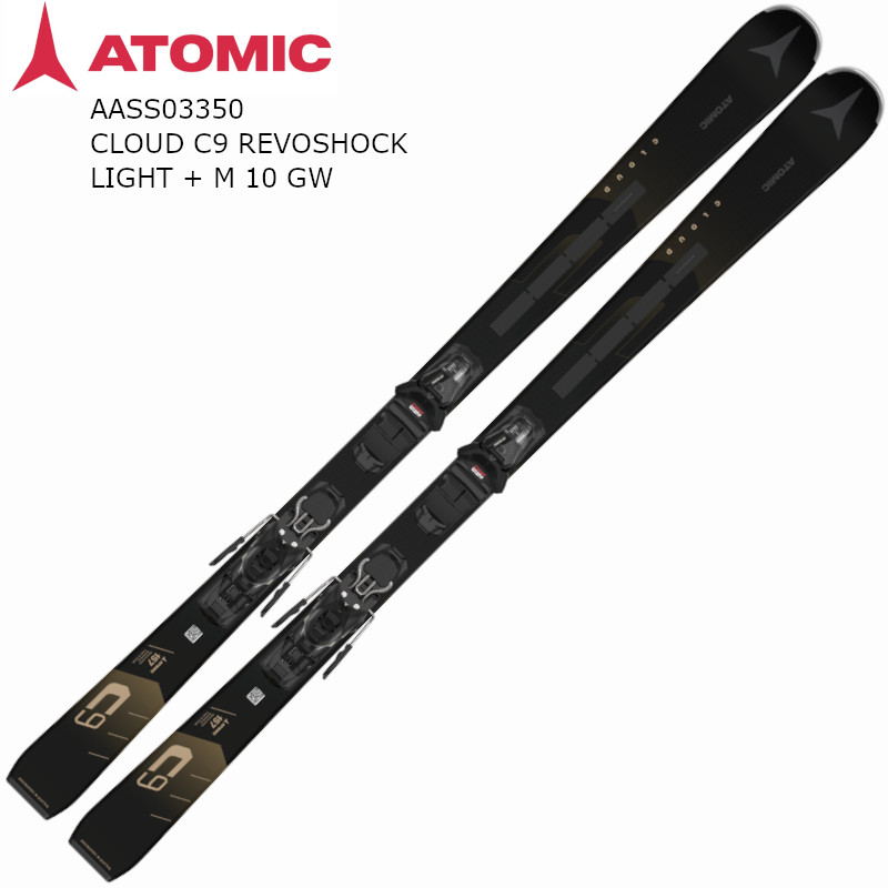 【楽天市場】アトミック スキー板 2025 ATOMIC CLOUD C9 REVOSHOCK LIGHT + M 10 GW クラウド ゲレンデ レディス：All Mtn Sports ...