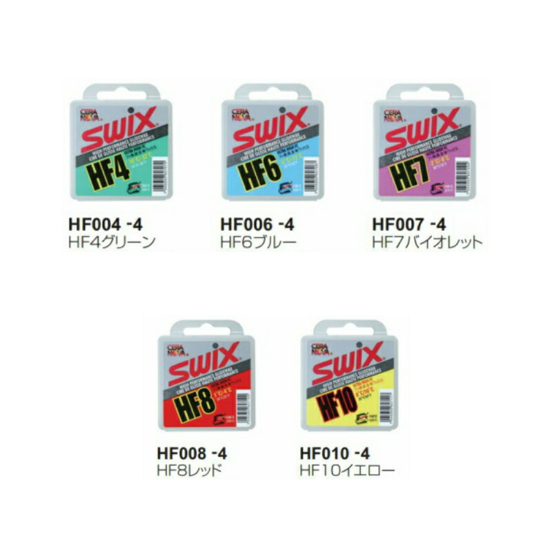 【楽天市場】スウィックス 旧パッケージ SWIX HF WAXES 40g フッ素高含有HFワックス：All Mtn Sports Doing 楽天市場店