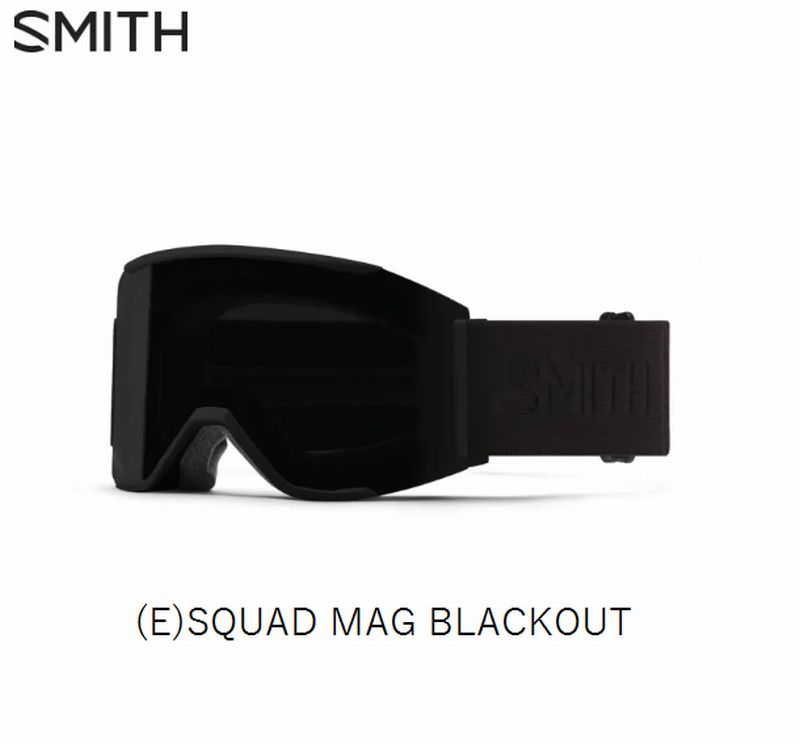 【楽天市場】スミス 2025 SMITH (E)SQUAD MAG BLACKOUT CP SUNBLACK スキー スノボ ゴーグル ...
