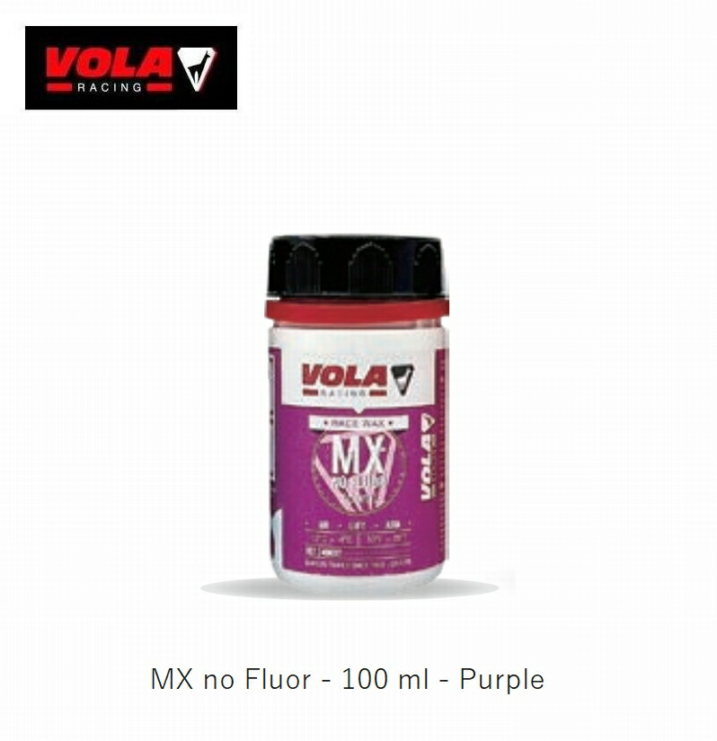 【楽天市場】ボラ チューンナップ VOLA MX no Fluor - 100 ml - Purple スキー スノボ ワックス：All Mtn Sports Doing 楽天市場店