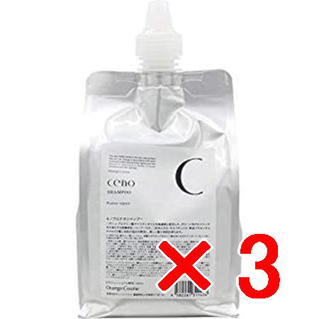 【楽天市場】★【送料無料】 オレンジコスメ ／CENO セノ プロテオシャンプー PR 1000ml レフィル 3個セット：amugis