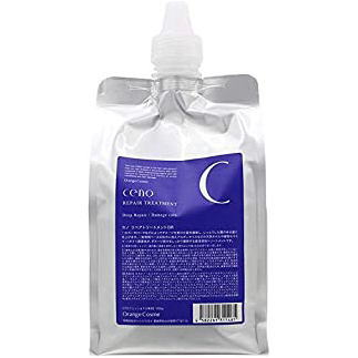 【楽天市場】【送料無料】 オレンジコスメ ／ CENO セノ リペアトリートメント DR 1000g / レフィル：amugis