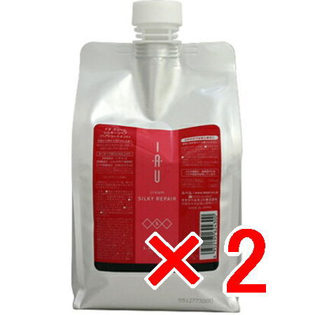 【楽天市場】★【送料無料】 ルベル ／ イオ クリーム シルキーリペア ／ ヘアトリートメント 1000mL リフィル / LebeL 【2個】：amugis