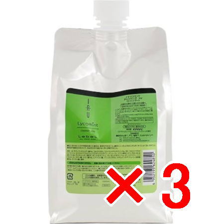 【楽天市場】★【送料無料】 ルベル ／ イオリコミント クレンジング icy 1000mL 【3個】 シャンプー：amugis