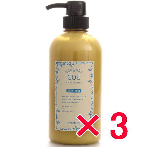 【楽天市場】★【送料無料】 トレンツ アミノシールド COE 500ml コラーゲン トリートメント【3個】：amugis