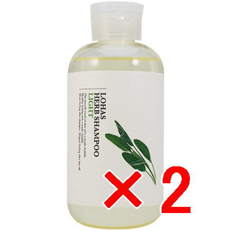 【楽天市場】★【送料無料】 テクノエイト ／ ロハスハーブシャンプー （ライト） 300ml 【2個セット】：amugis