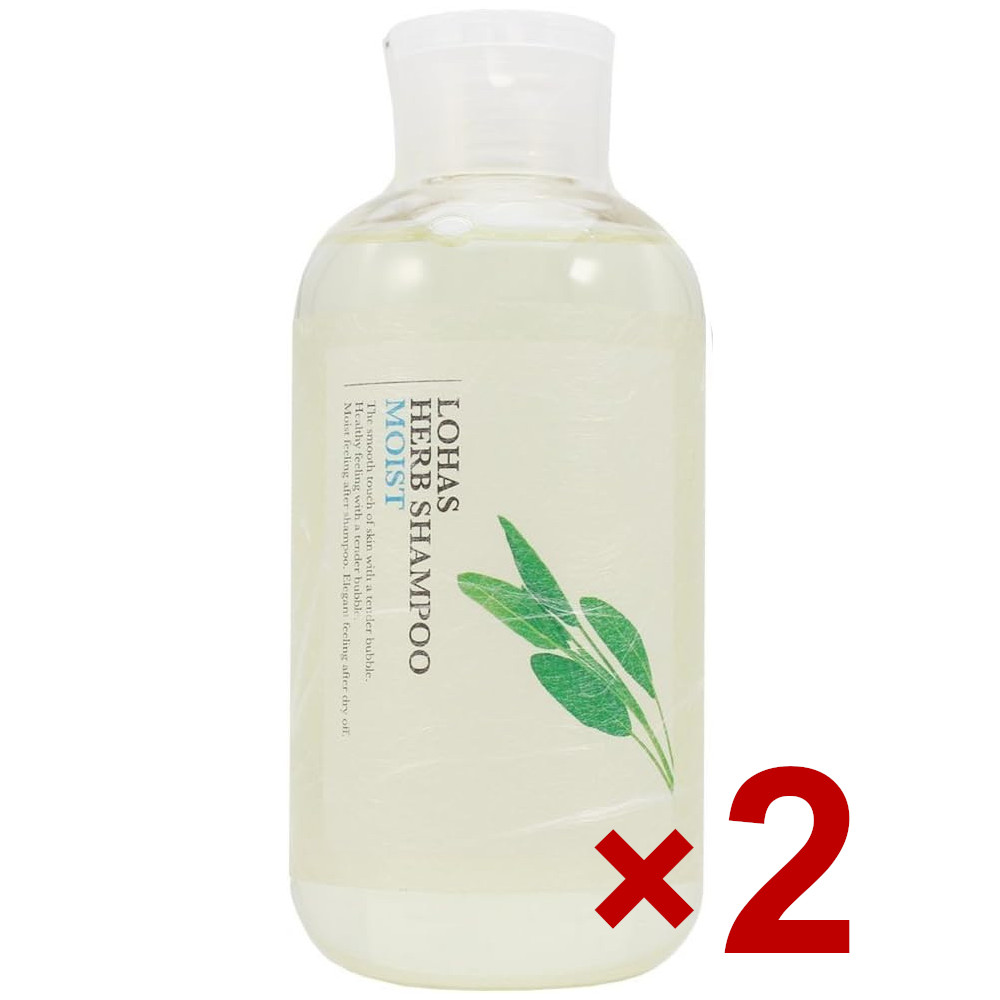 【楽天市場】★【送料無料】 テクノエイト ／ ロハスハーブシャンプー （モイスト） 300ml 【2個セット】：amugis