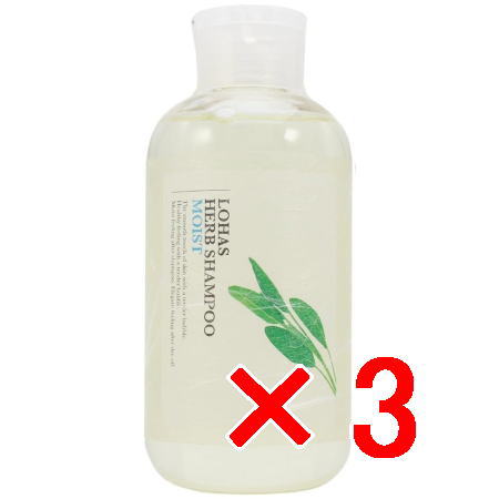 【楽天市場】★【送料無料】 テクノエイト ／ ロハスハーブシャンプー （モイスト） 300ml 【3個セット】：amugis