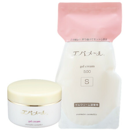 【楽天市場】★【送料無料】 エバメール ゲルクリーム S 180g ＆ 500g詰替 セット：amugis