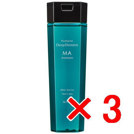【楽天市場】★【送料無料】 ミアンビューティー ／ ディープエレメント MA シャンプー 300ml ／ 3個セット：amugis