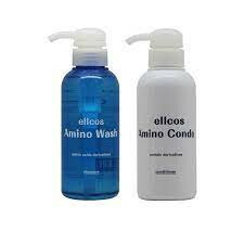 【楽天市場】★【送料無料】 エルコス ELLCOS ／アミノウォッシュ アミノコンデ 300mlセット：amugis