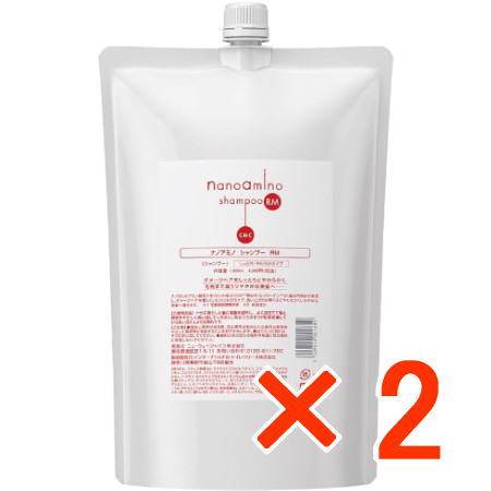 【楽天市場】★【送料無料】ニューウェイジャパン ／ ナノアミノ シャンプー RM 1000ml 詰替え 【2個】：amugis