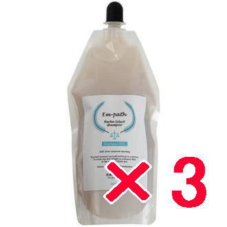 【楽天市場】★【送料無料】 コラボプロ／ Em-path Herba シャンプー WC 500ml 詰替え【3個】 エンパス ヘルバ セレクト シャンプーWC：amugis