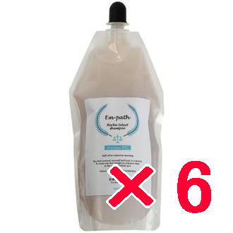 【楽天市場】★【送料無料】 コラボプロ ／ Em-path Herba シャンプー WC 500ml 詰替え【6個】 エンパス ヘルバ セレクト シャンプーWC：amugis