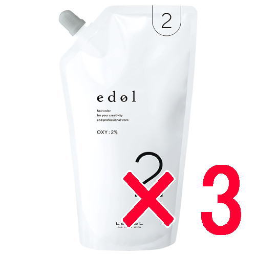【楽天市場】★【送料無料】 ルベル ／ エドル オキシ 2％ 1000mL 【3個セット】／ LebeL ／ カラー：amugis