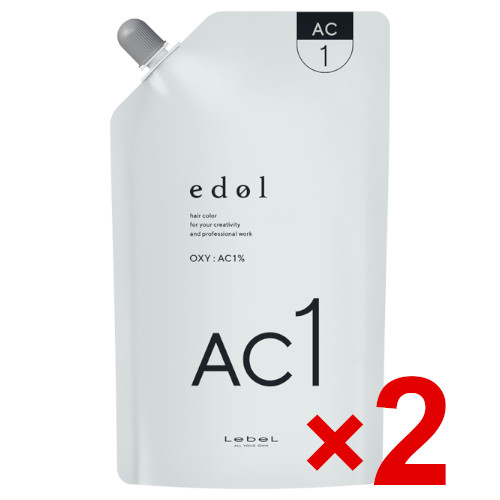 【楽天市場】★【送料無料】 ルベル ／ エドル オキシ AC1％ 1000mL 【2個セット】／ LebeL ／ カラー：amugis