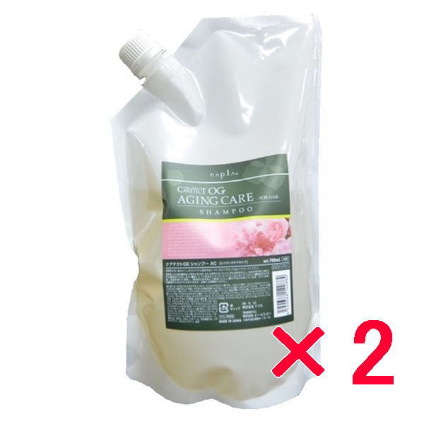 【楽天市場】【送料無料】ナプラ napra ／ ケアテクトOG シャンプーAC / リフィル 700mL 【2個セット】／ ケアテクトOG ヘアケアシリーズ：amugis