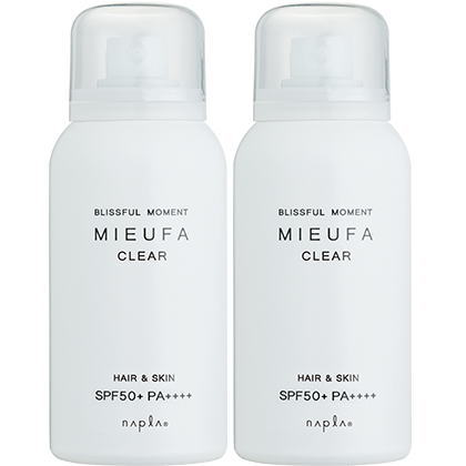 【楽天市場】★【送料無料】 ナプラ ／ ミーファ フレグランス UV スプレー 80g 【2本セット】 クリア：amugis