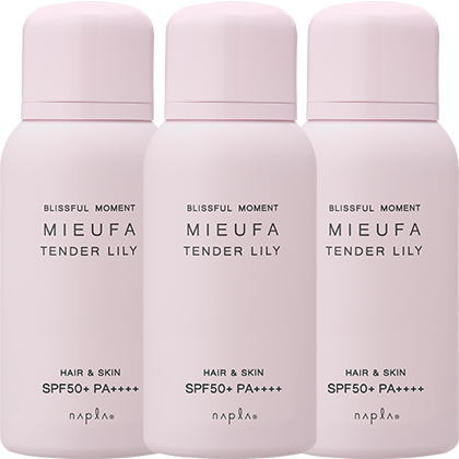 【楽天市場】★【送料無料】 ナプラ ／ ミーファ フレグランス UV スプレー 80g 【3個セット】 テンダーリリィ：amugis