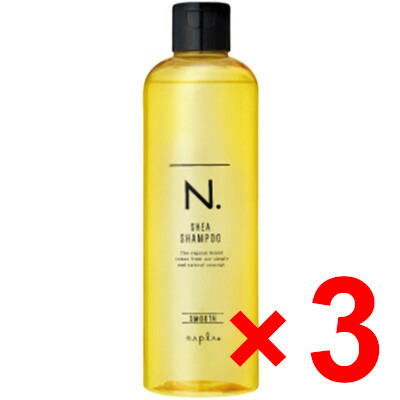 【楽天市場】★【送料無料】 ナプラ ／ N. エヌドット シアシャンプー スムース 300ml 【3個】 ホワイトフローラルの香り SHEA：amugis