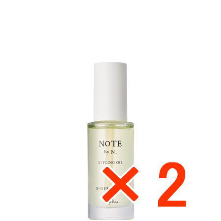 【楽天市場】★【送料無料】 ナプラ ／ ノート バイ エヌドット スタイリングオイル シアーブルーム 30ml 【2個】 NOTE by N.：amugis