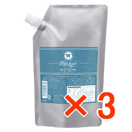 【楽天市場】★【送料無料】ディープレイヤー バランシングウォータートリートメント 400ml 【3個】 b-ex：amugis