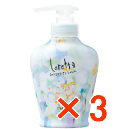 【楽天市場】★【送料無料】ロレッタ まいにちのすっきりシャンプー a 300ml 【3個】 b-ex：amugis