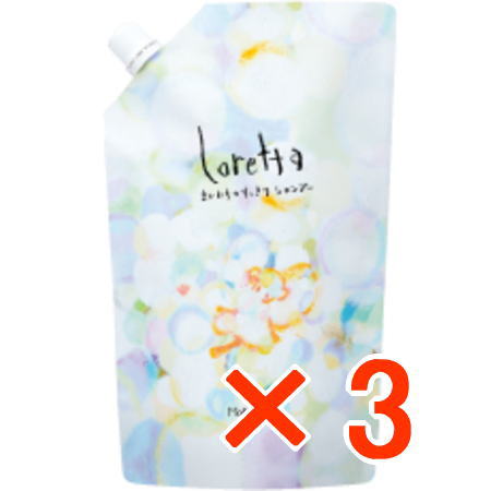 【楽天市場】★【送料無料】ロレッタ まいにちのすっきりシャンプー a 500ml 【3個】 b-ex：amugis