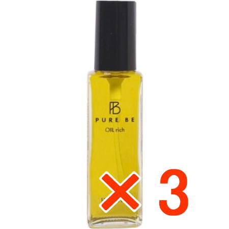 【楽天市場】★【送料無料】ピュアビー オイルリッチ 100ml 【3個】 PURE BE：amugis