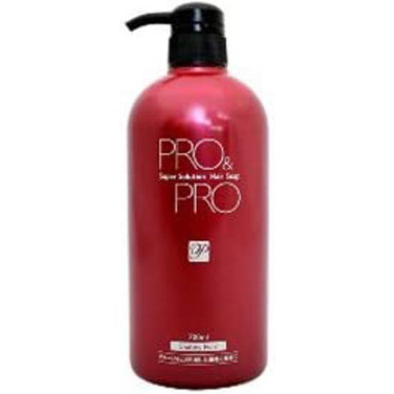 【楽天市場】★【送料無料】 パシフィックプロダクツ ／ プロ アンド プロ スーパーソリューション ヘアソープ 700ml 【複合アミノ酸系弱酸性シャンプー】：amugis