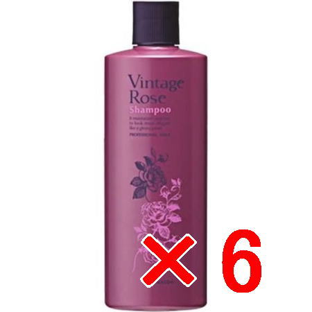 【楽天市場】★【送料無料】 パシフィックプロダクツ ／ モナルダ ヴィンテージローズ シャンプー 300ml 【6個】【アミノ酸系弱酸性シャンプー】：amugis