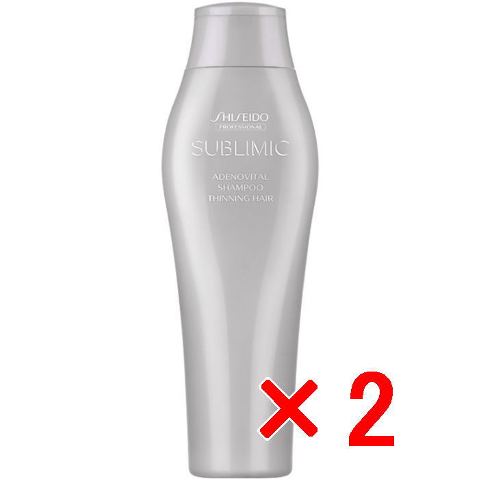 【楽天市場】★【送料無料】 資生堂 ／ サブリミック／ アデノバイタル シャンプー 250ml 2個セット：amugis