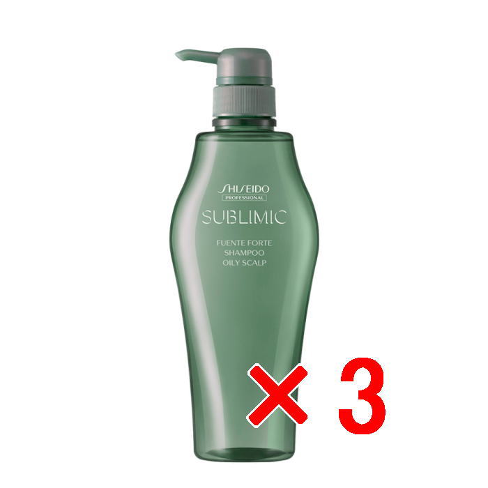 【楽天市場】★【送料無料】 資生堂 ／ サブリミック／ フェンテフォルテ シャンプー OS：べたつきのある頭皮用 500ml 【3個】 抜け毛 薄毛 スカルプ：amugis