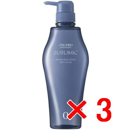 【楽天市場】★【送料無料】 資生堂 シセイドウ ／ サブリミック／ サロンソリューション オフ・クリア 500ml 【3個】：amugis