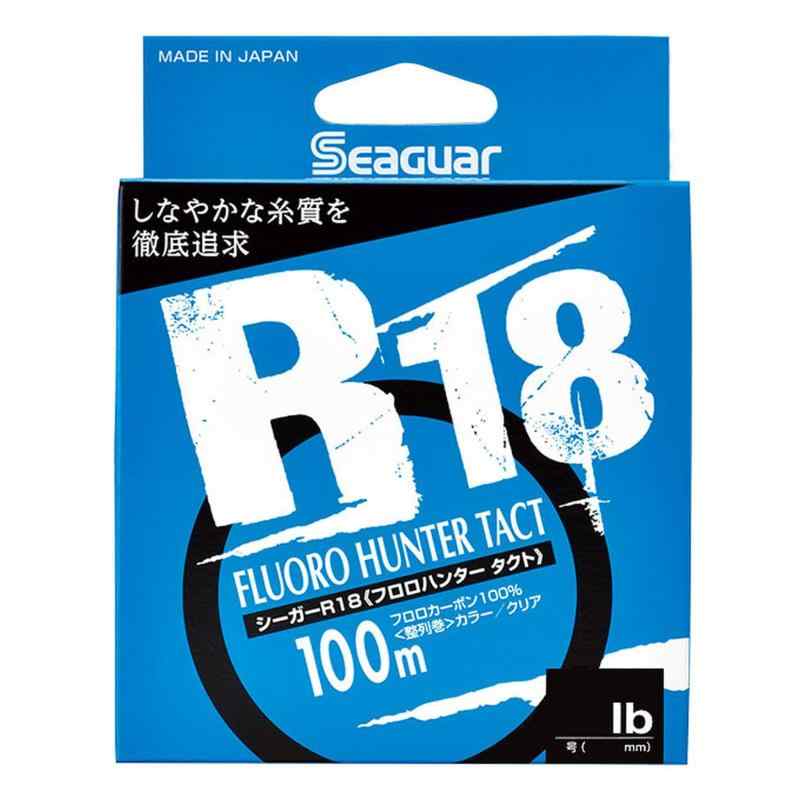 【楽天市場】シーガー(Seaguar) ライン シーガー R18 フロロハンター タクト 100m 16lb クリア：AMURO express