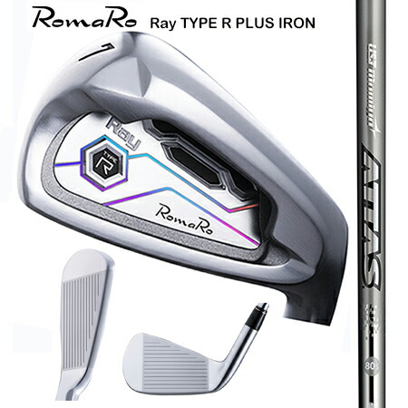 【楽天市場】RomaRoロマロ RayType-R PLUSアイアン/ATTASアッタスIRON 40・50・60・80 #7-9・P 4本 ...