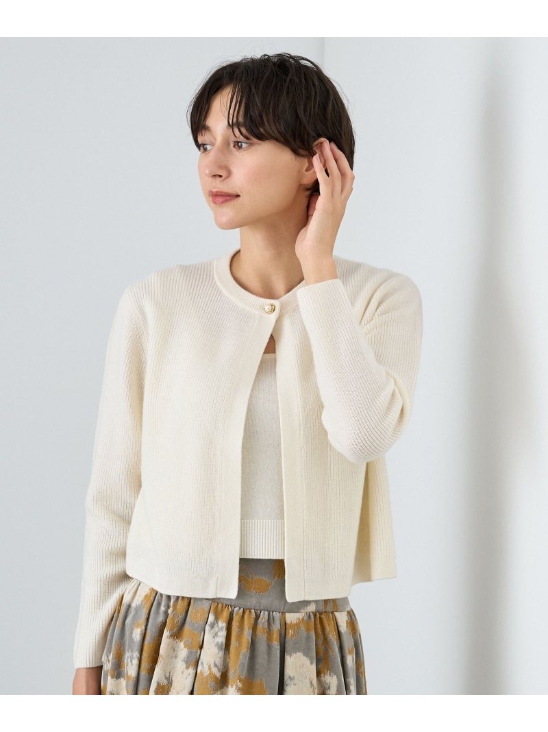 【楽天市場】【SALE／50%OFF】レイヤードボレロ ANAYI アナイ トップス カーディガン ブラック ホワイト ブルー【RBA_E】【送料無料】[Rakuten Fashion]：ANAYI