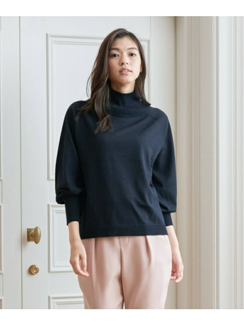 【楽天市場】【SALE／70%OFF】ウールキュウシンパフスリーブPO ANAYI アナイ トップス ニット ネイビー パープル グレー ベージュ【RBA_E】【送料無料】[Rakuten ...